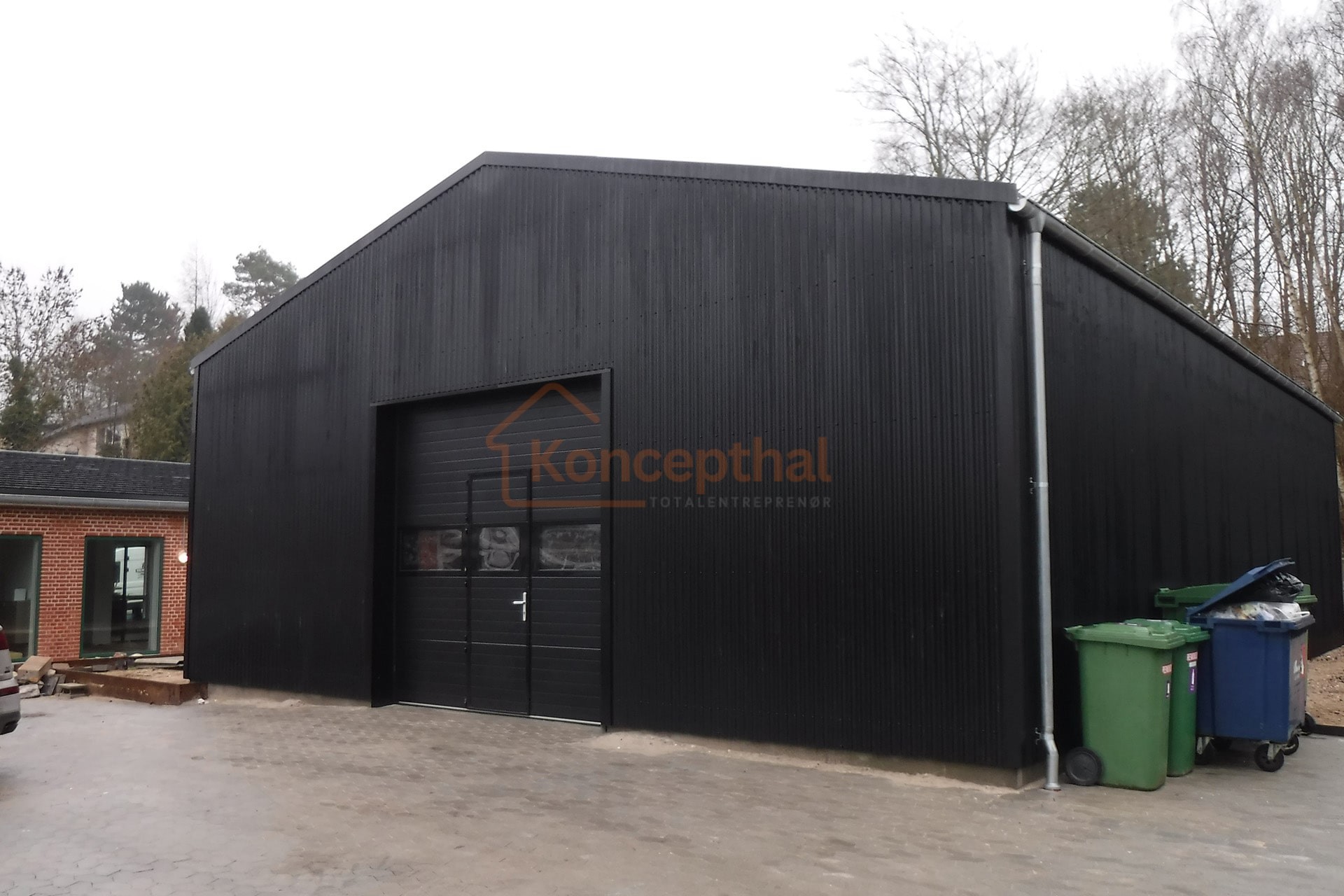 Lagerhal på Sjælland - Koncepthal
